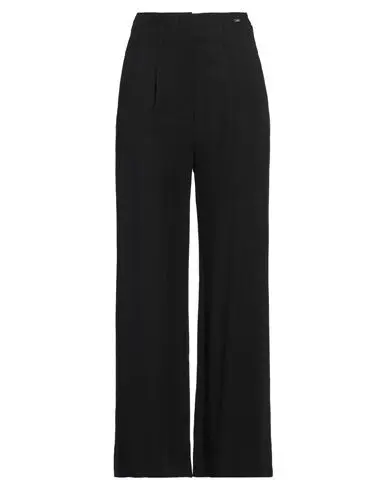Armani Exchange Wide-leg Trousers - Black