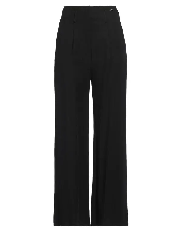 Armani Exchange Wide-leg Trousers - Black