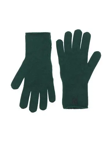 Givenchy Lightweight Wool Knit Gloves - Green