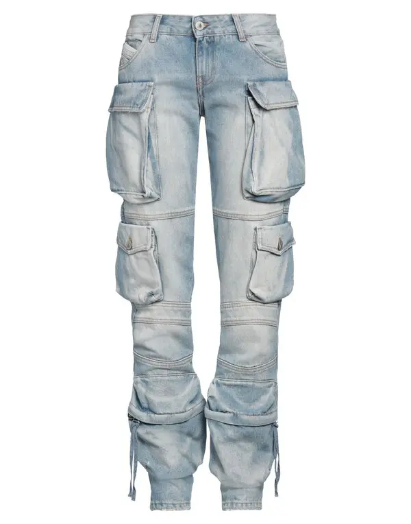 Attico Cargo Jeans - Blue