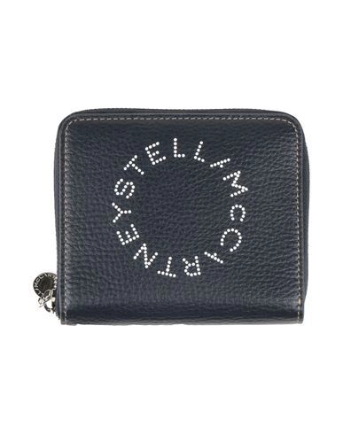 Stella McCartney Wallet Textile Fibers - Navy