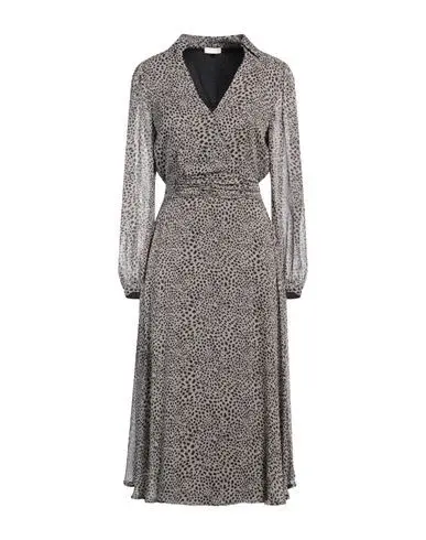 Liu Jo Leopard-print Midi Dress - Brown