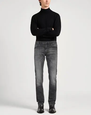 Armani Exchange Cotton-elastane Jeans - Black