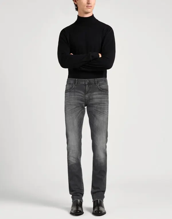 Armani Exchange Cotton-elastane Jeans - Black