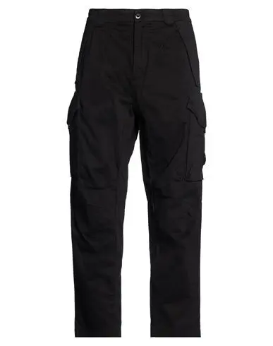 C.P. COMPANY Cotton-elastane Cargo Pants - Black