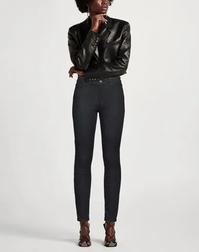 Armani Exchange Skinny Jeans In Cotton, Polyester, And Elastane - Blue