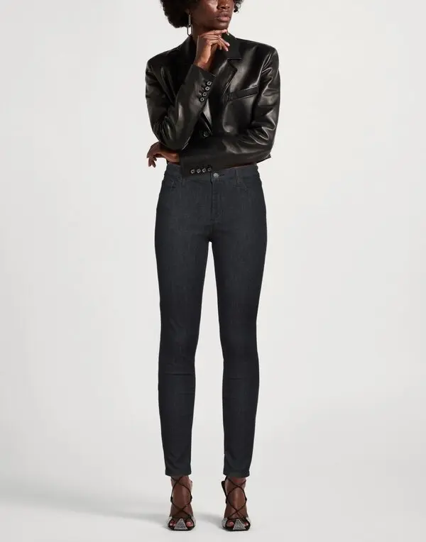 Armani Exchange Skinny Jeans In Cotton, Polyester, And Elastane - Blue