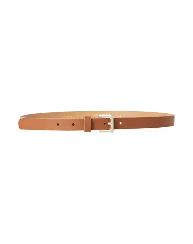 CARACTÈRE Leather Belt With Buckle - Brown