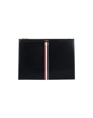 Thom Browne Calfskin Pouch - Black