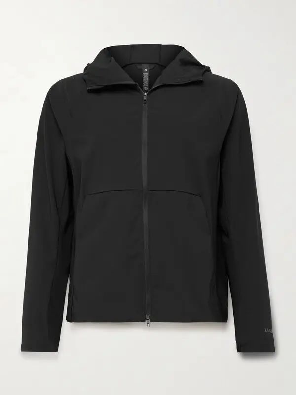 Lululemon Pace Breaker Recycled-nylon And Lycra®-blend Hooded Jacket - Black
