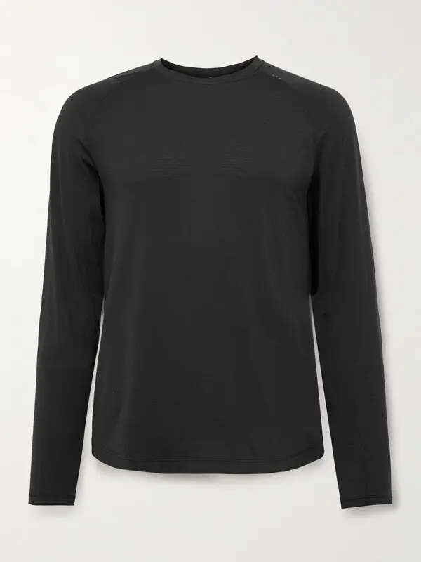 Lululemon License To Train Stretch Recycled-jersey T-shirt
