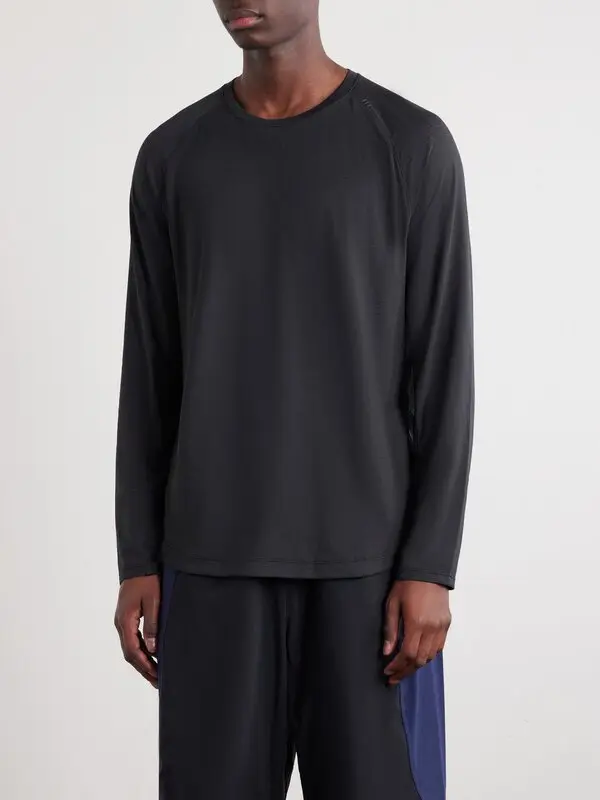 Lululemon License To Train Stretch Recycled-jersey T-shirt