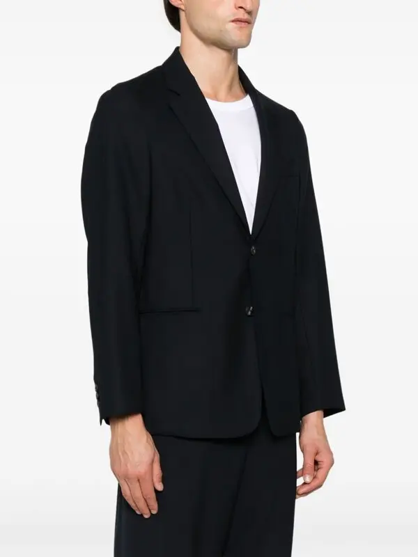 Emporio Armani Notched-lapels Blazer