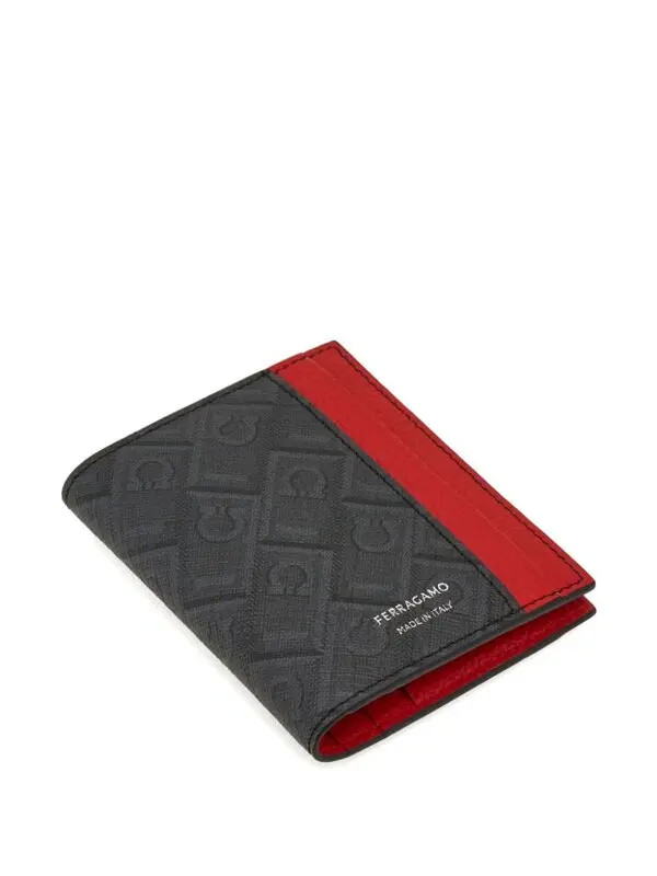 FERRAGAMO Bi-fold Leather Cardholder