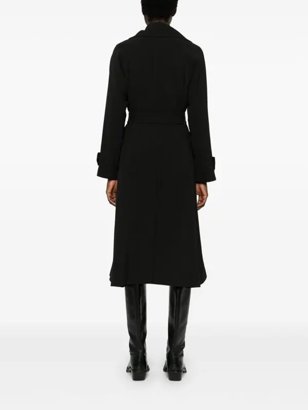 DRHOPE Belted Trench Coat