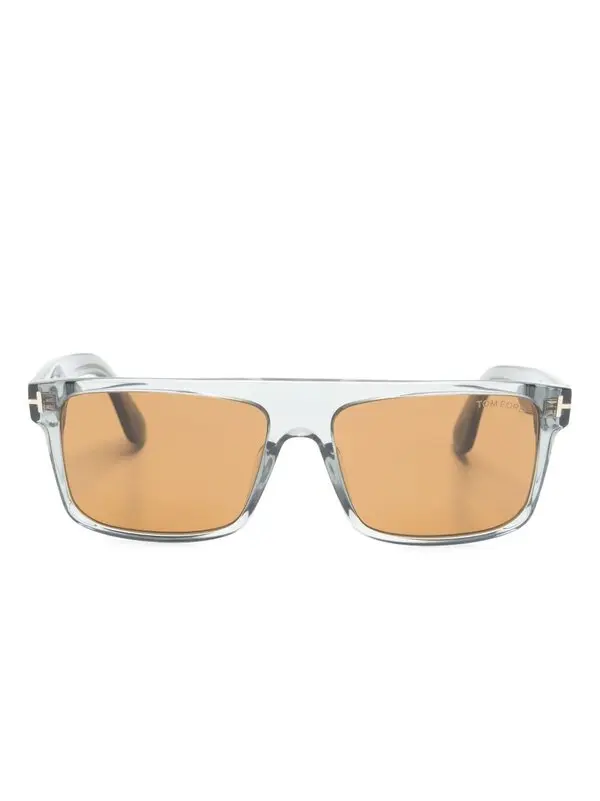 TOM FORD Square Frame Sunglasses - Grey