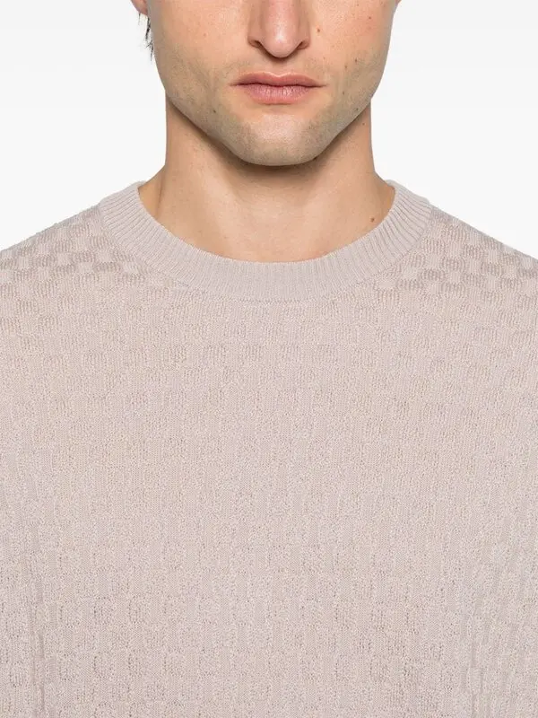 Emporio Armani 3d-knit Sweater