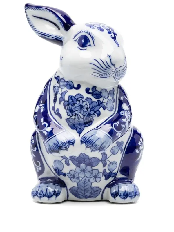 POLSPOTTEN Rabbit Piggy Bank - White
