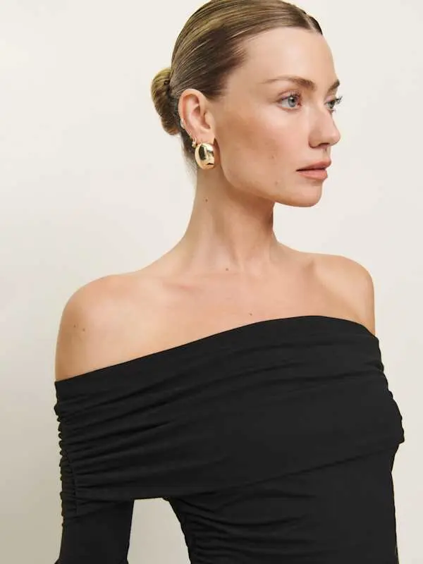 REFORMATION Brooks Knit Mini Dress