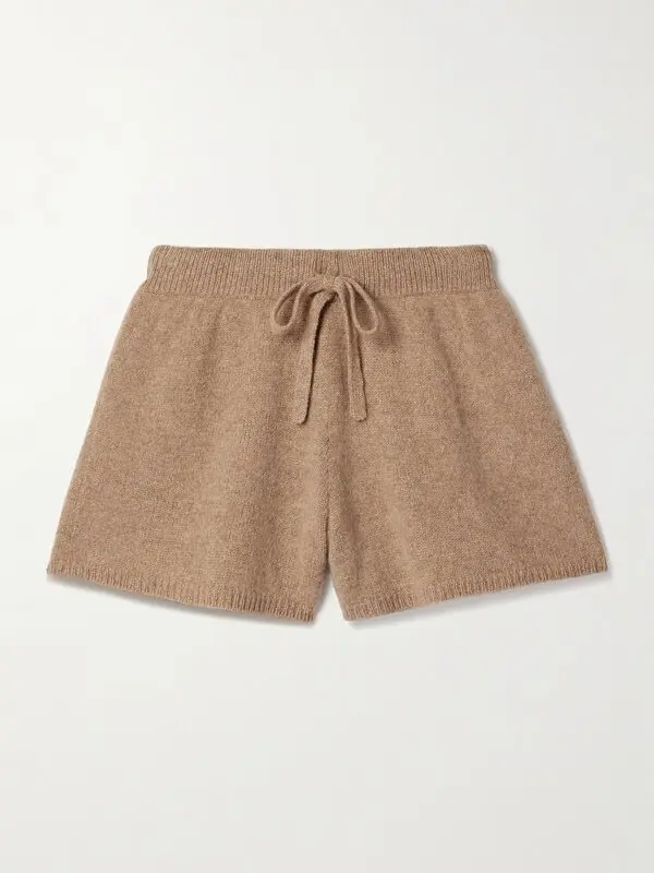 THE ELDER STATESMAN Cashmere Lounge Shorts