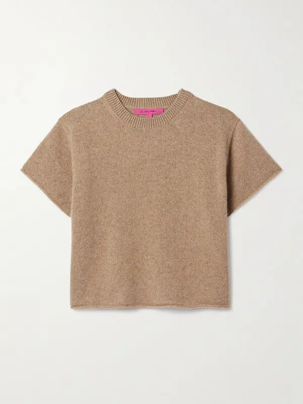 THE ELDER STATESMAN Cashmere Sweater - Brown