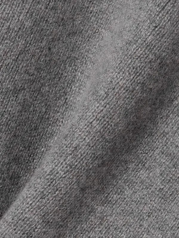 THE ELDER STATESMAN Cashmere Boxy Sweater - Gray