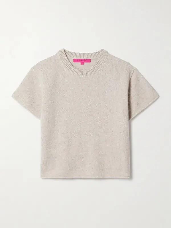 THE ELDER STATESMAN Cashmere Sweater - Neutrals