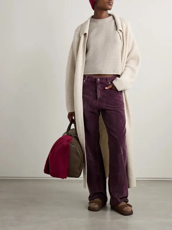 THE ELDER STATESMAN Cashmere Sweater - Neutrals