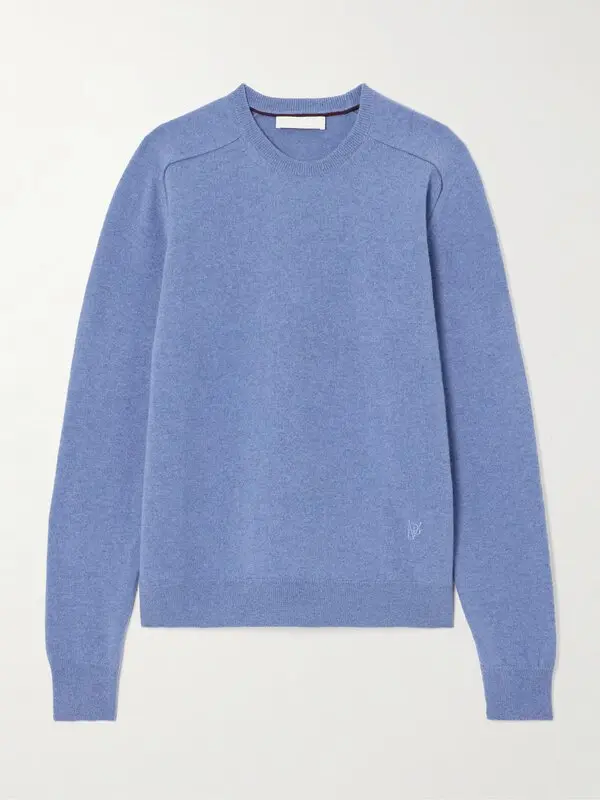 Veronica De Piante Winnie Wool And Cashmere-blend Sweater