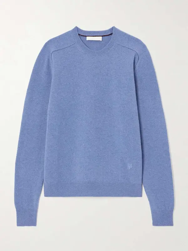 Veronica De Piante Winnie Wool And Cashmere-blend Sweater
