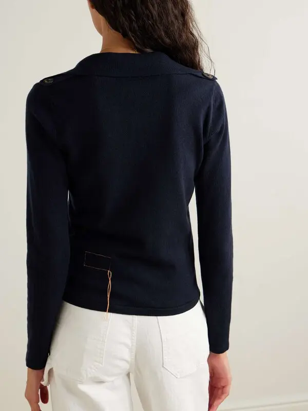 FORTELA Lou Cashmere Polo Sweater