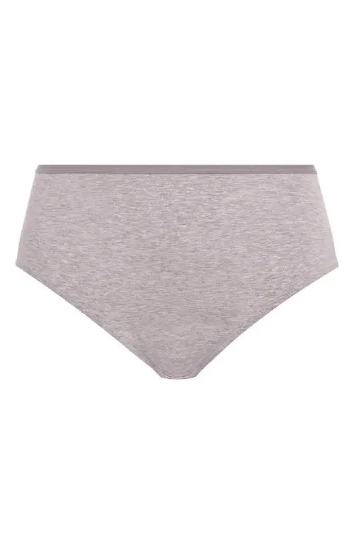 Elomi Downtime Full Figure Boyshorts - Gray Marled