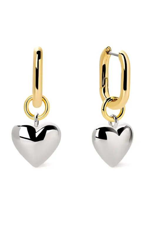 ANA LUISA Wesley Heart Earrings - Gold