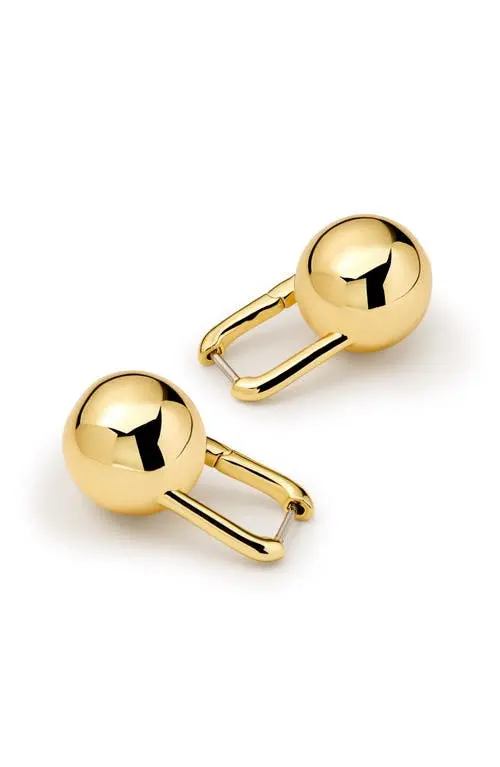 ANA LUISA Perry Sphere Hoop Earrings - Gold