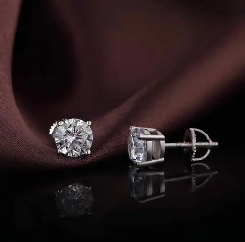 DONATELLO GIAN Name' Sterling Stud Earrings