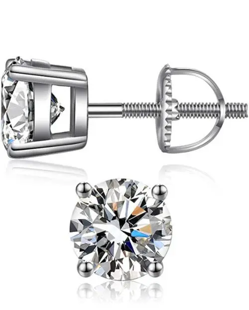 DONATELLO GIAN Name' Sterling Stud Earrings - Silver