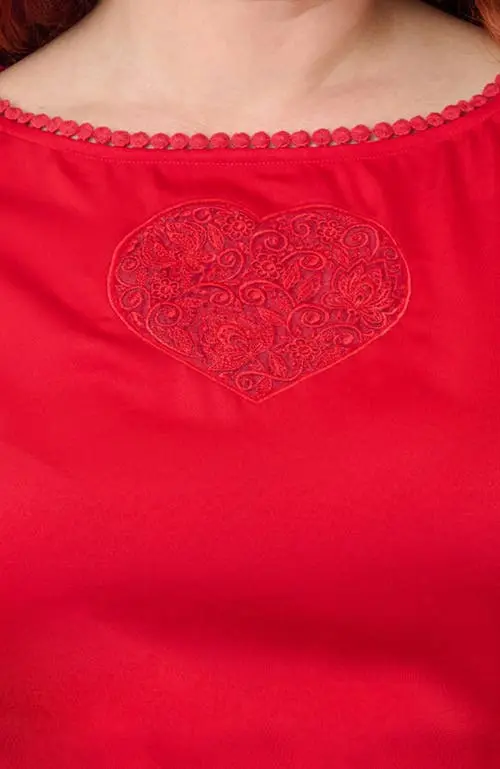 Unique Vintage 1930s Swing Dress - Red Solid