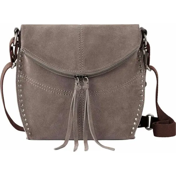 THE SAK Silverlake Crossbody Bag - Mushroom Suede
