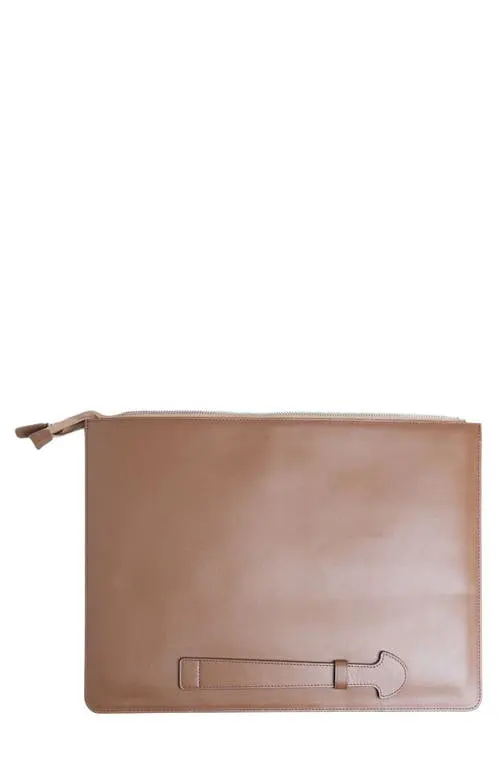 ANTHONY VEER Kay Laptop Folio - Brown