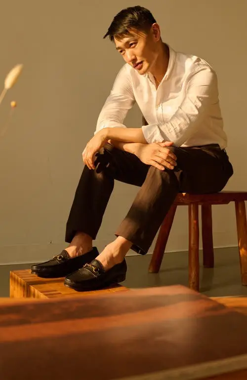 ANTHONY VEER Lucca Bit Loafer - Black