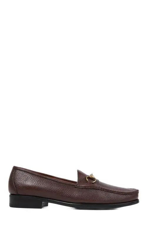 ANTHONY VEER Lucca Bit Loafer - Dark Brown