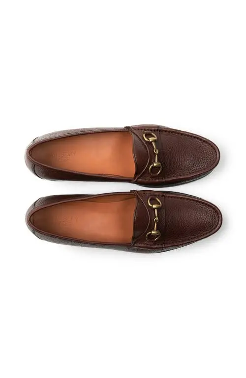 ANTHONY VEER Lucca Bit Loafer - Dark Brown