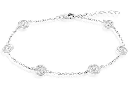 DONATELLO GIAN Sterling Zirconia Bracelet