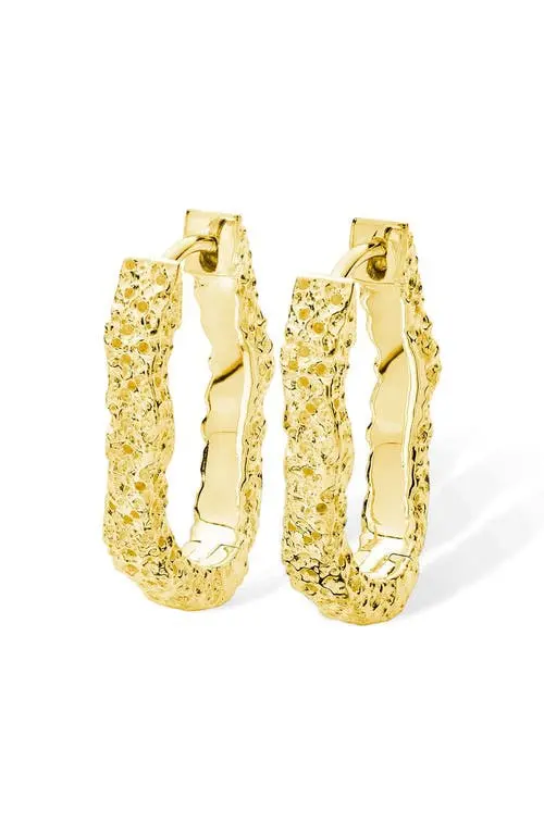 LUCY QUARTERMAINE Hula Hoop Earrings - Gold
