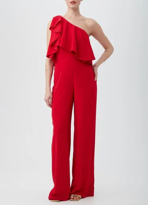 Trina Turk Royal Jumpsuit - Red Spark