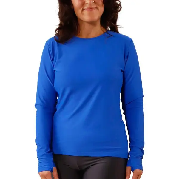 UV SKINZ Ls Crew Sun & Swim Shirt - Deep Sea