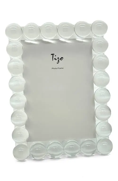 TIZO Bubble Convertible Easel 5" X 7" Picture Frame - Clear
