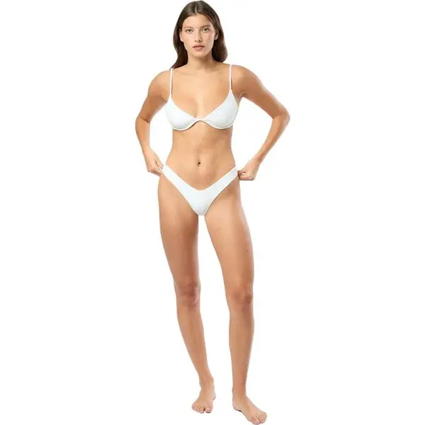 Onia Chiara Bikini Bottom - White