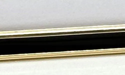 SIENA Enamel & Goldtone Border 5" X 7" Picture Frame