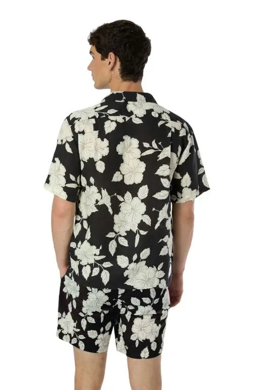 Onia Air Linen Convertible Vacation Shirt